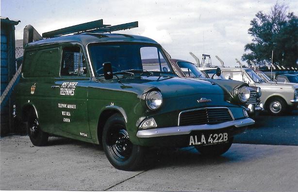Ford Anglia 307E Van Photo's - GPO - Album No 3