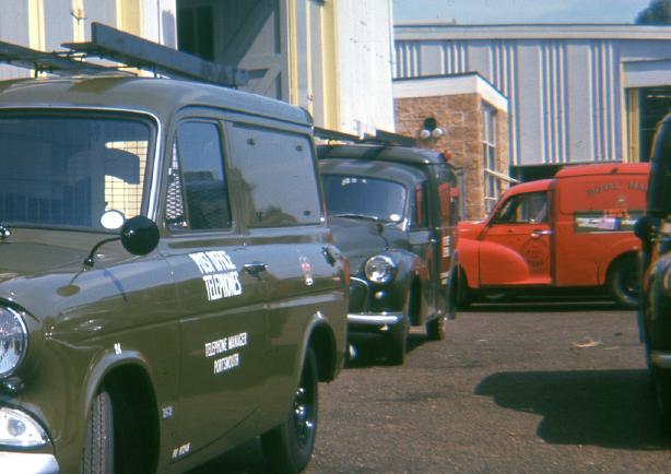 Ford Anglia 307E Van Photo's - GPO - Album No 3